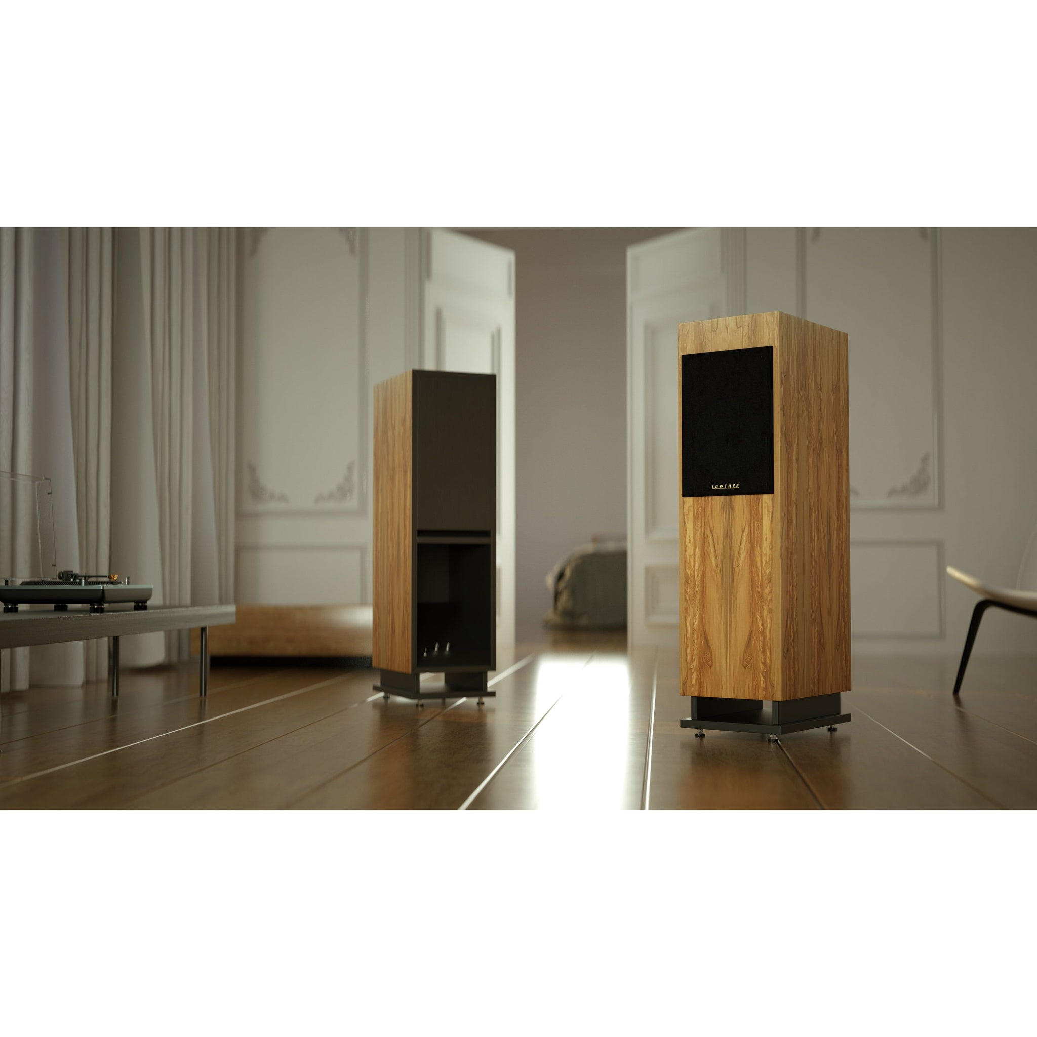 Lowther Fidelio Horn Loaded Floorstander Loudspeaker – Kronos AV