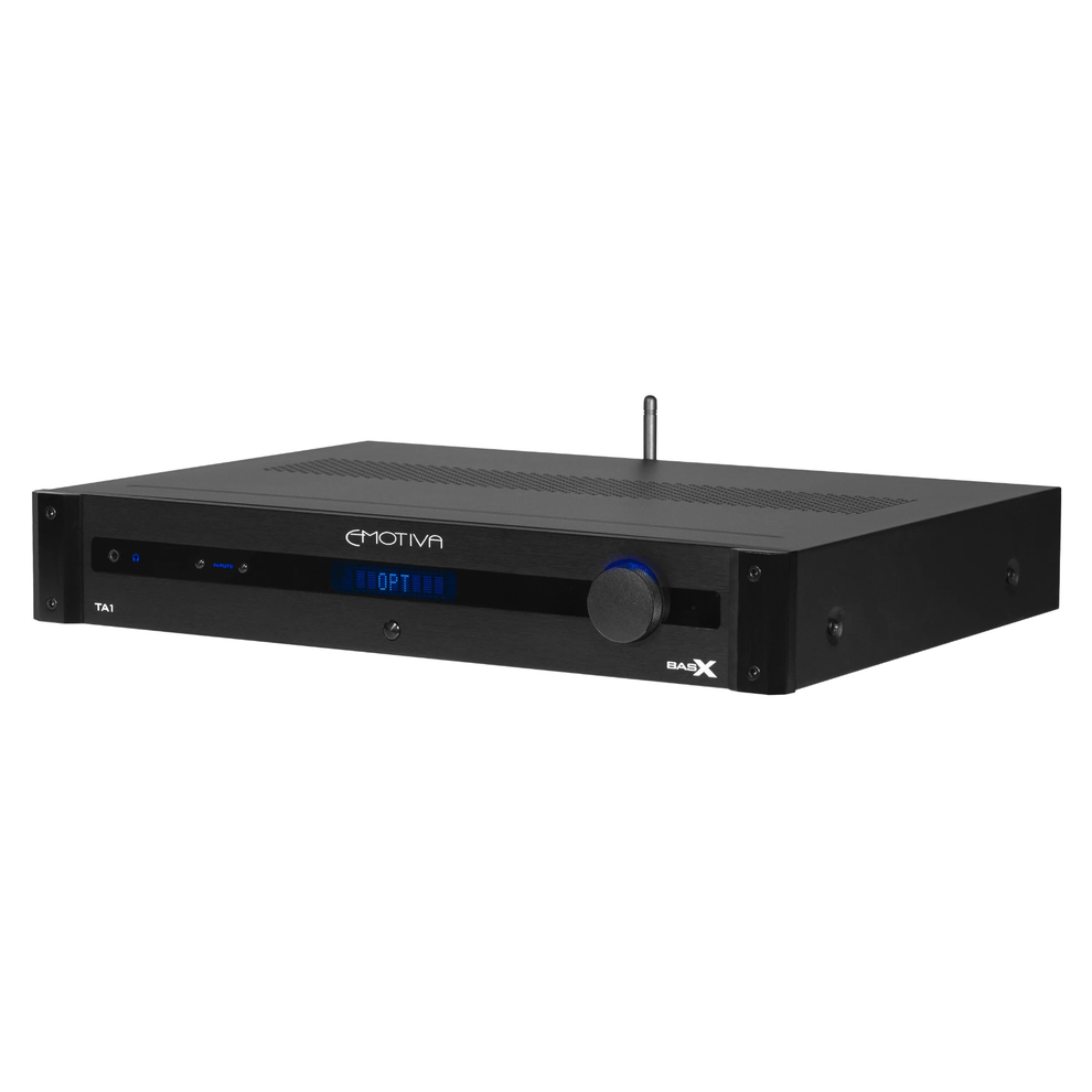 Emotiva BasX TA1 Stereo Preamp/DAC/Tuner/Amplifier – Kronos AV