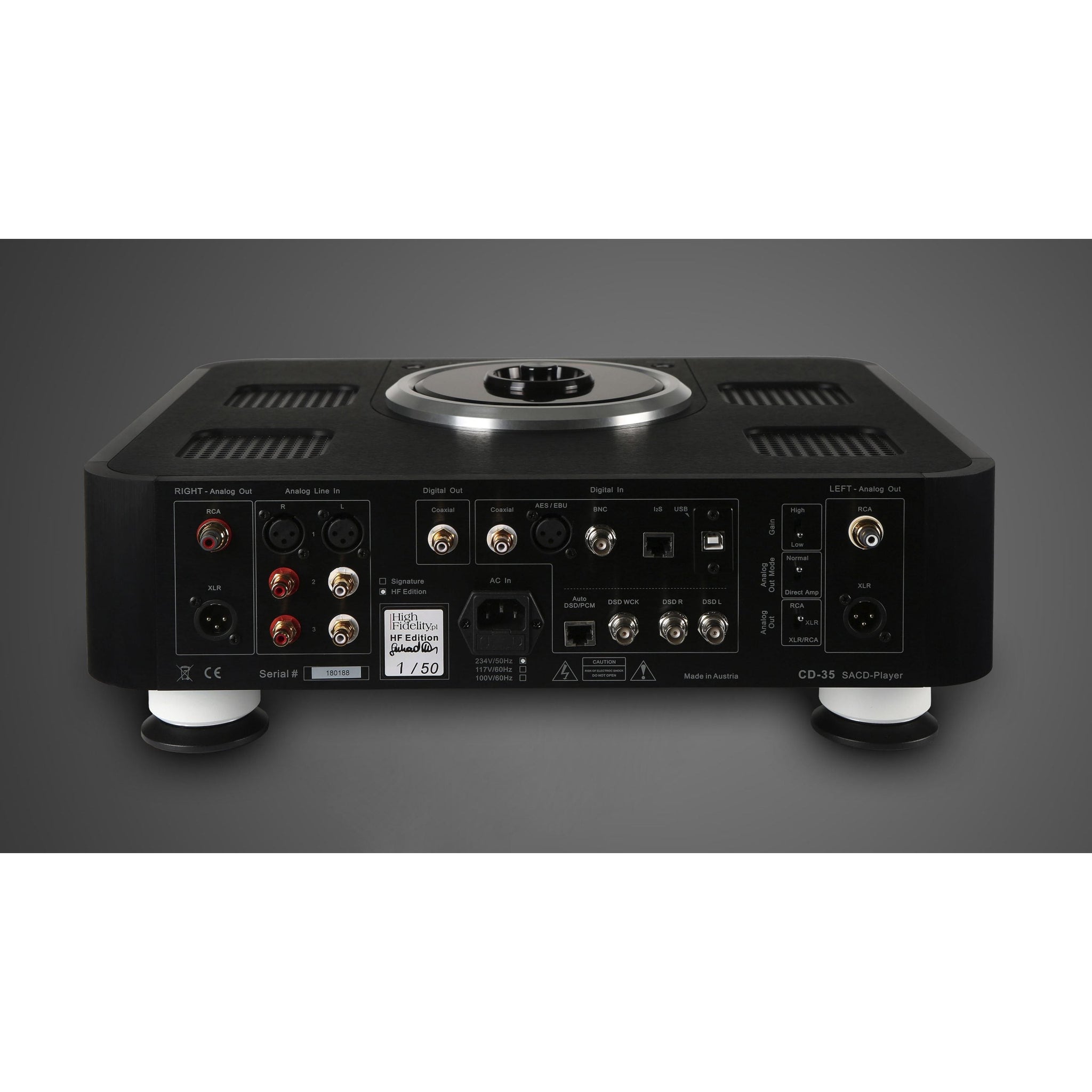 Ayon Audio CD-35 II HF Edition – Kronos AV